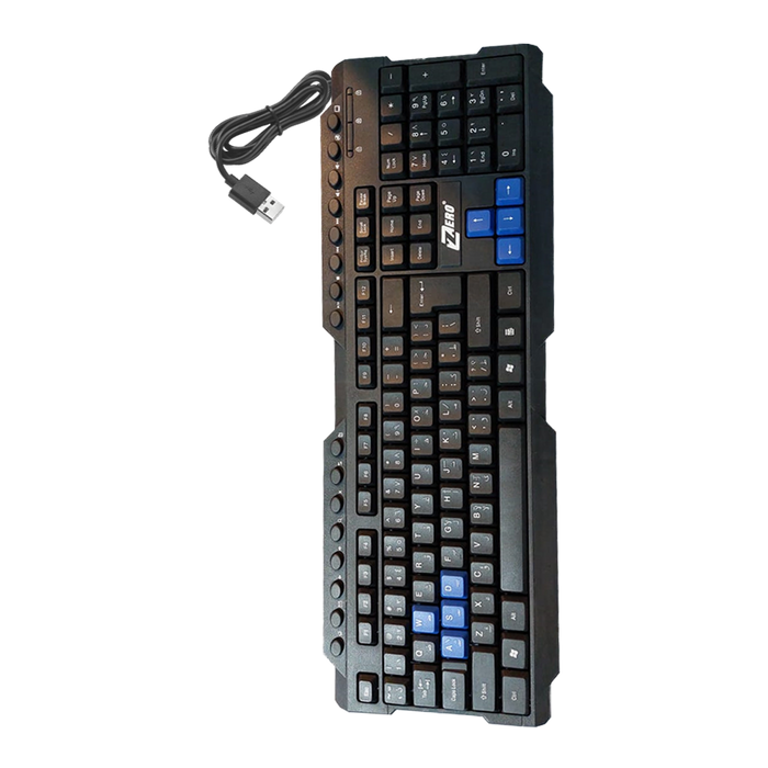 KEYBOARD USB MULTIMEDIA ZERO ZR-2804 — SHIKO