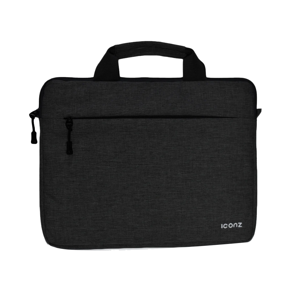 Iconz London 3035 13.3 Inch Laptop Shoulder Bag - Black