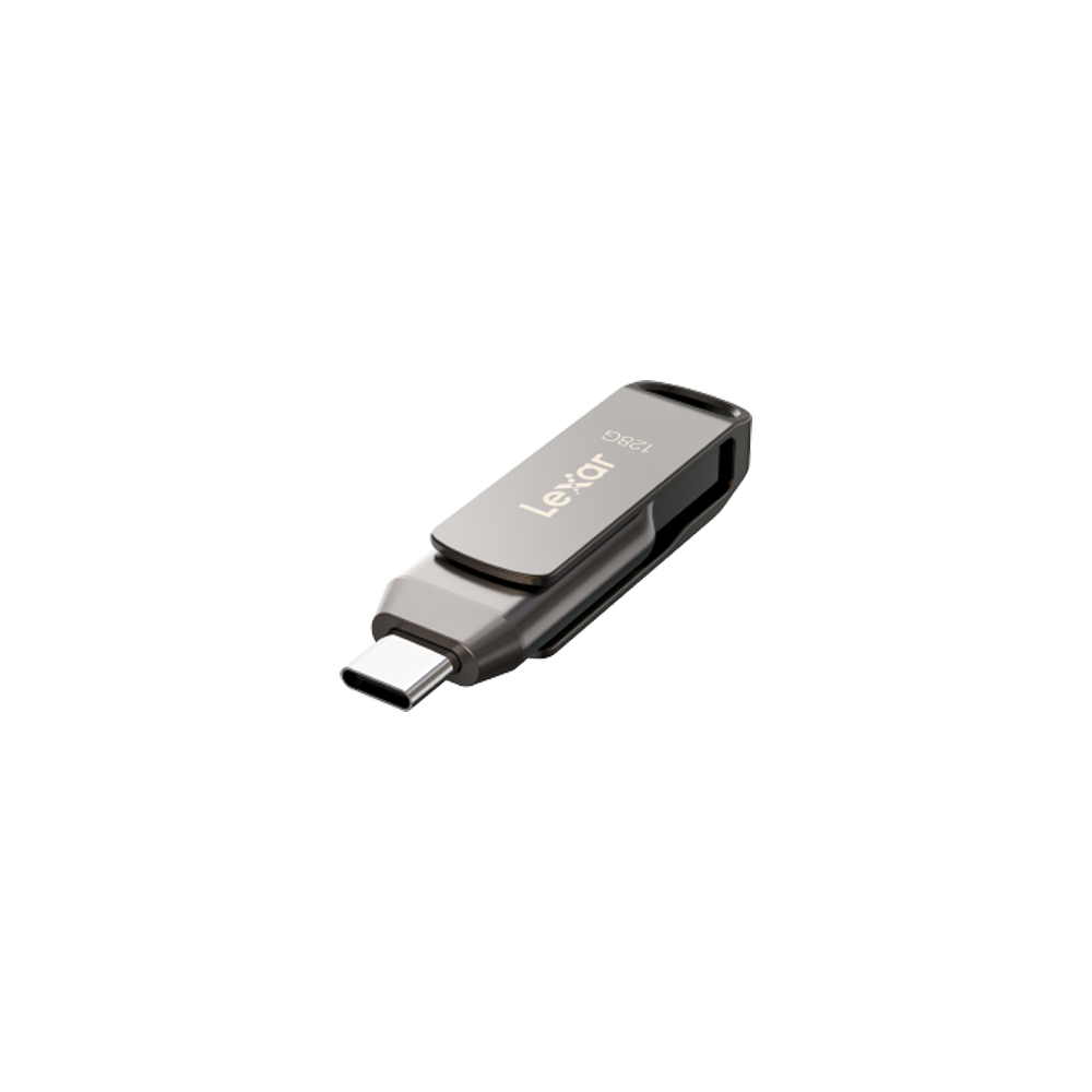 Lexar Dual Drive D400 128G OTG Type-C & USB 3.2 Flash Memory