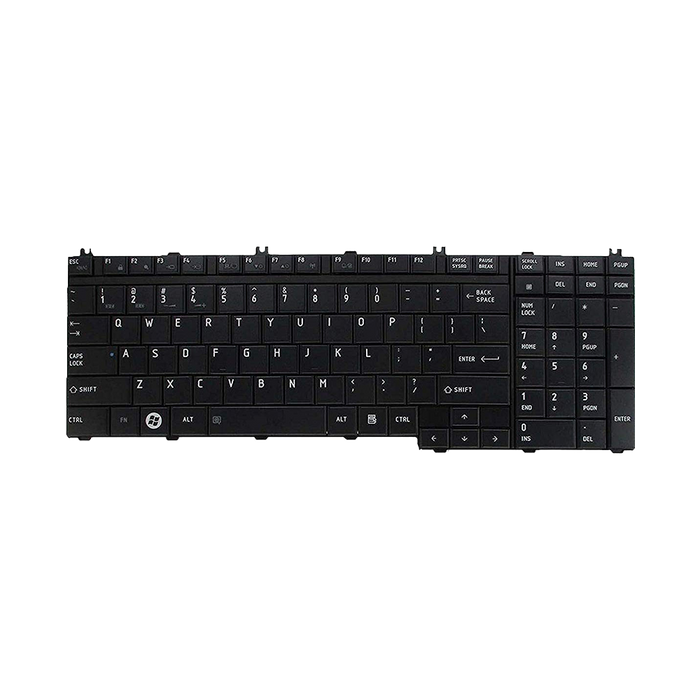 KEYBOARD LAPTOP TOSHIBA SATELLITE FULL (C660/C665/L655/L670/L755/L650 ...