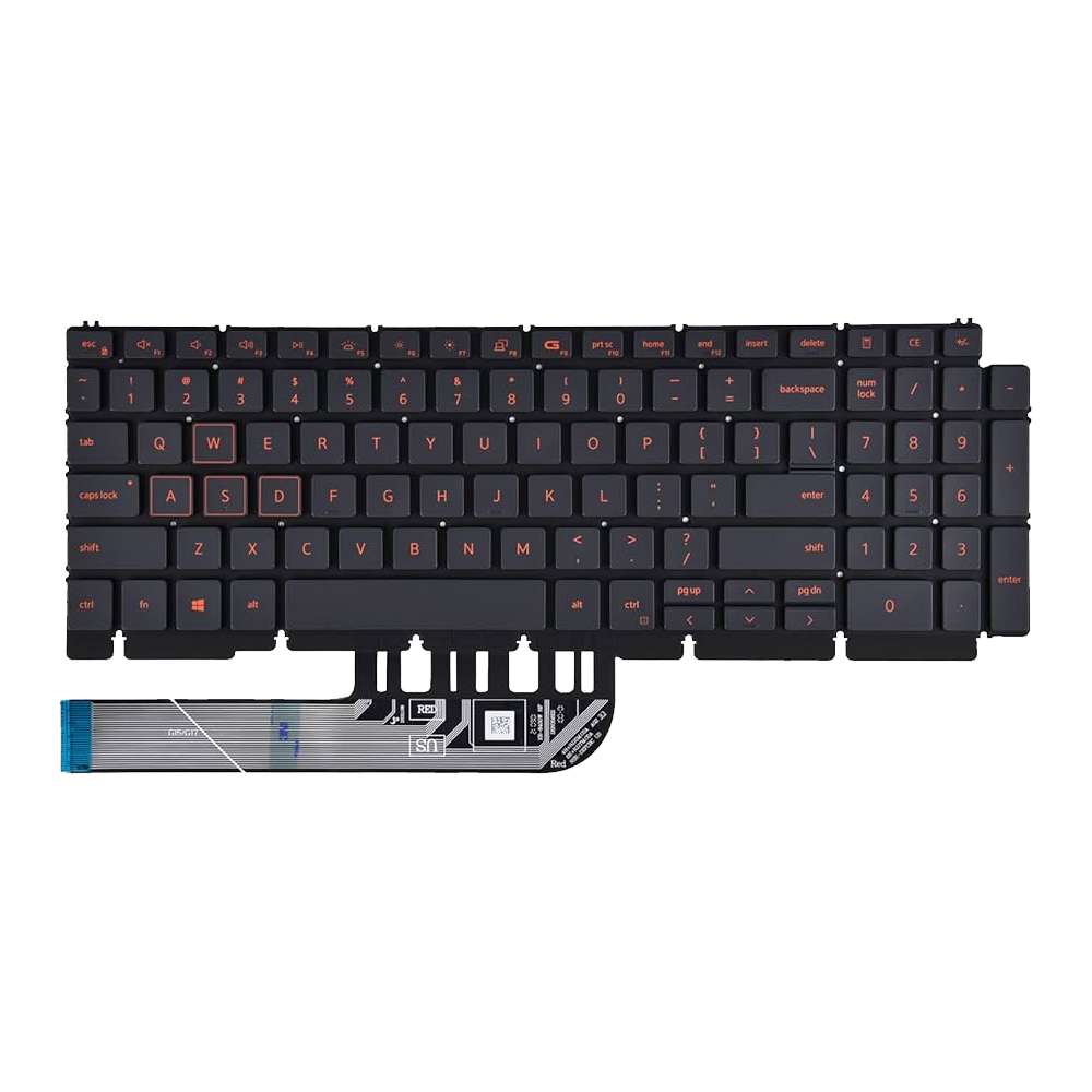 Keyboard Laptop Dell Inspiron Full (G15 5515/G15 5511/G15 5510/G15 552